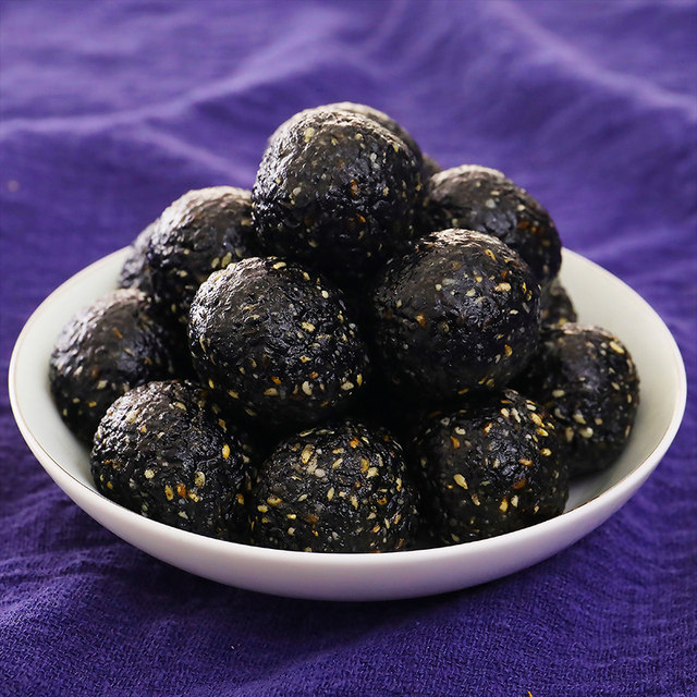 Black sesame pills nine steamed nine sun genuine 500g official flagship ...