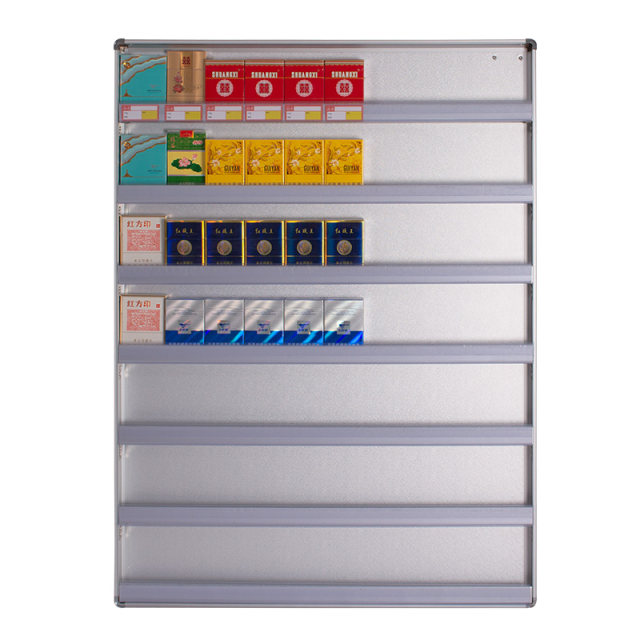 Cigarette rack convenience store cigarette rack supermarket shelf ...