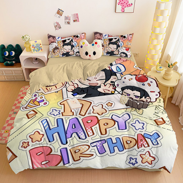 Anime curse back to the whole cotton bed supplies of pure cotton ...