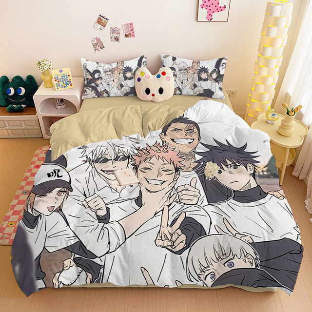 Anime curse back to the whole cotton bed supplies of pure cotton ...