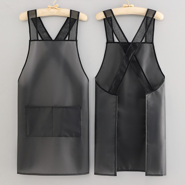 New arrival Waterproof Oil-Proof Apron Without Ties For Home Kitchen ...