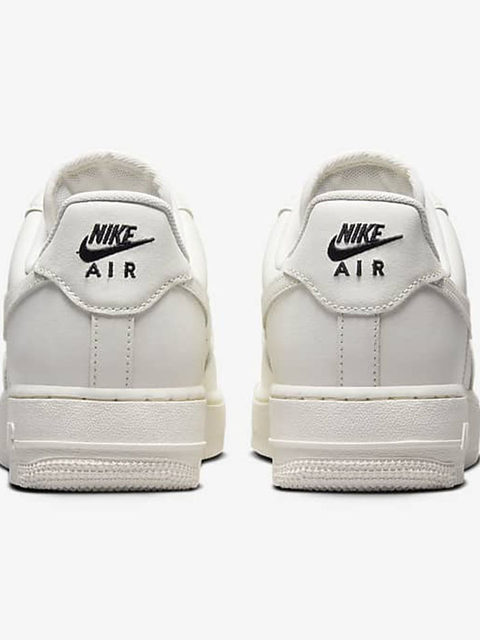 NIKE AIR FORCE 1 AF1 cream white embroidered small hook Air Force 1 low ...