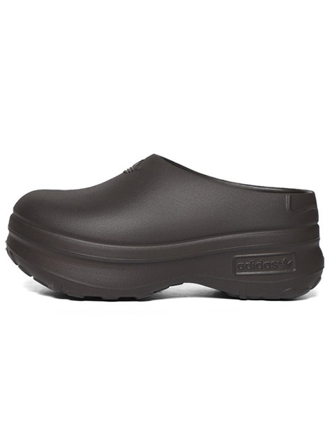 Adidas ADIFOM STAN MULE women's thick-soled casual slippers Mule shoes ...