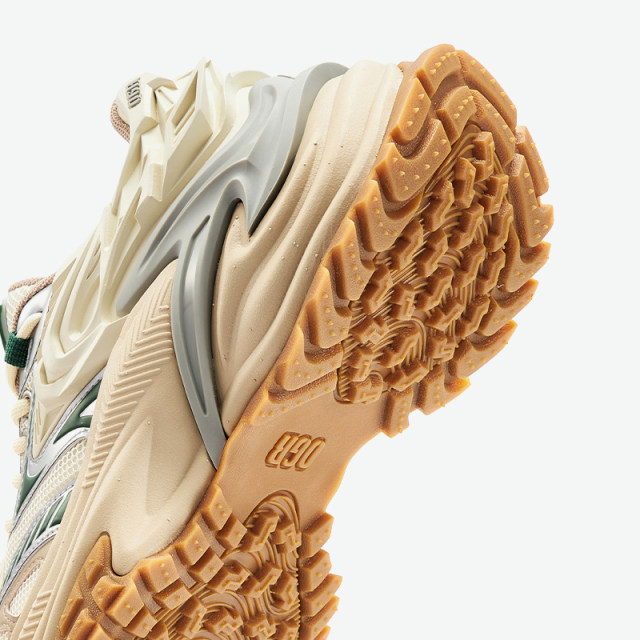 OGR rattlesnake jogging daddy shoes men's freshman green autumn and ...