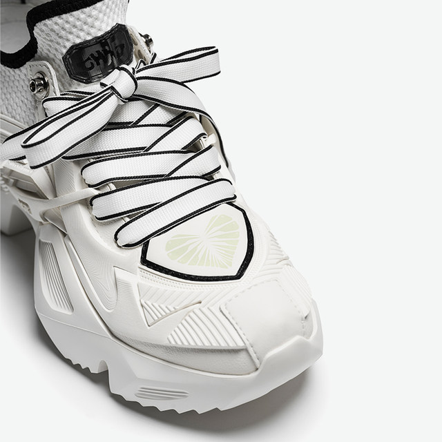 OGR/Che Che jointly branded 3D mecha shoes casual dad shoes men's thick ...