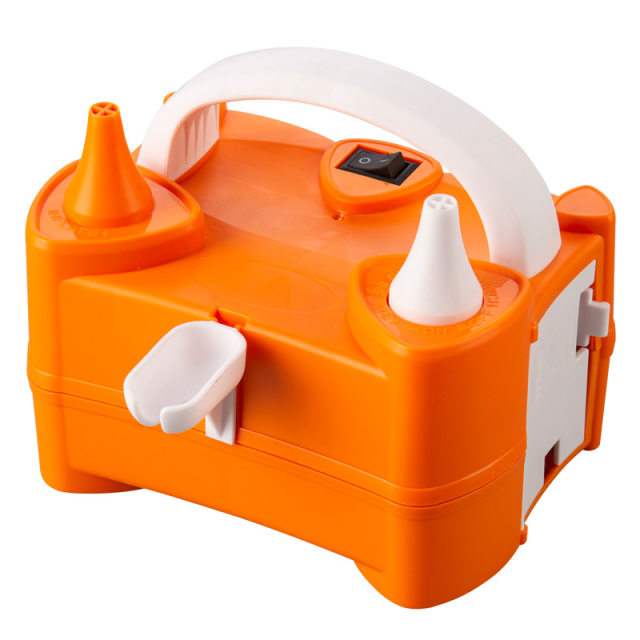 Double-hole electric balloon inflator birthday party long inflatable ...