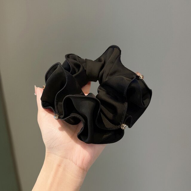 2024 new high-end rhinestone headband ponytail hair rope temperament ...