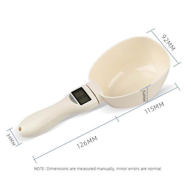 Large spoon scale measuring spoon electronic weighing spoon scale cat ...