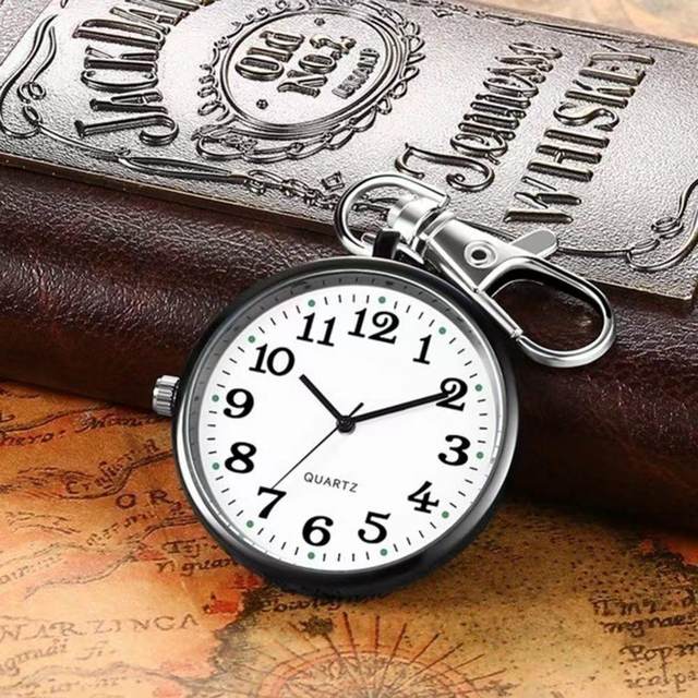Exam Quartz Watch Waterproof Pocket Watch with Large Clear Numbers ...