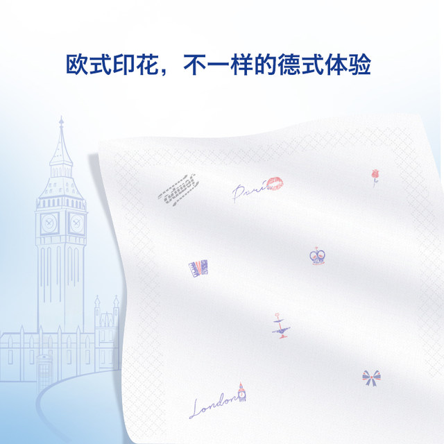 Tempo Depot Handkerchief Paper 4 Layers 12 Pack European Style ...