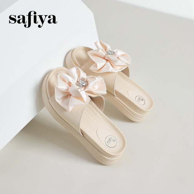 Safiya Sofia thick bottom slippers female 2024 new summer wailai ...