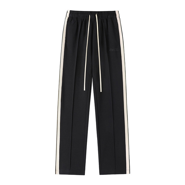 Coca-Cola/Coca-Cola pants men's spring and autumn straight drape floor ...