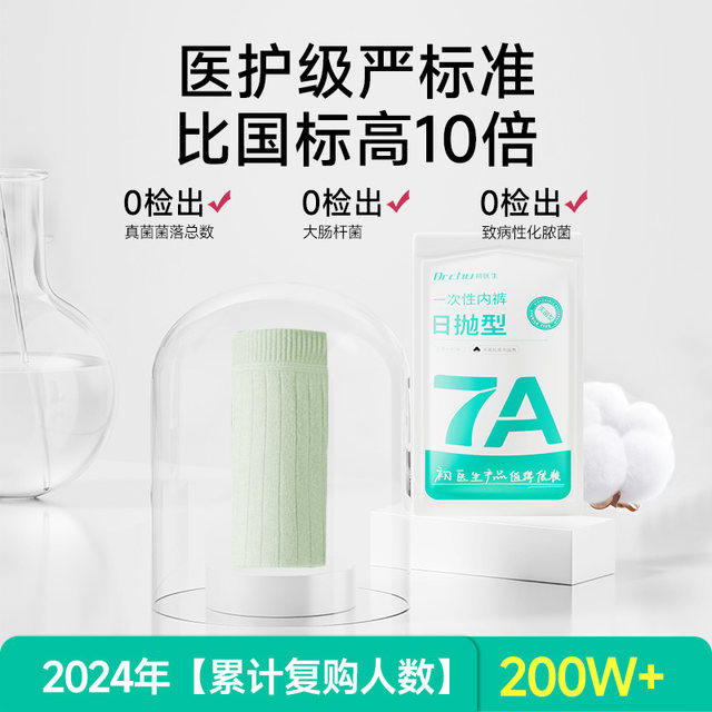 Disposable underwear, medical sterilization, individually packaged ...