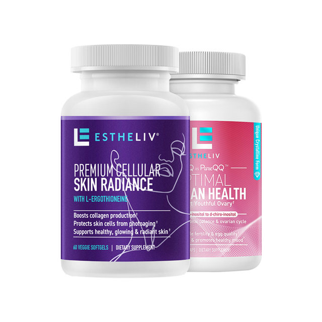 【2 Bottles】Estheliv Research Power American Nest Tianjiao + Light Adjuster Health Pqq Ergothioneine