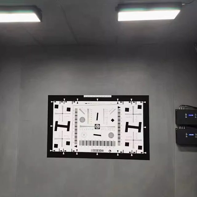 ISO12233 resolution test card camera lens SFR resolution sharpness test ...