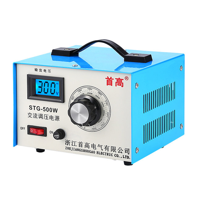 High-power isolated single-phase voltage regulator 220v AC STG-500W ...