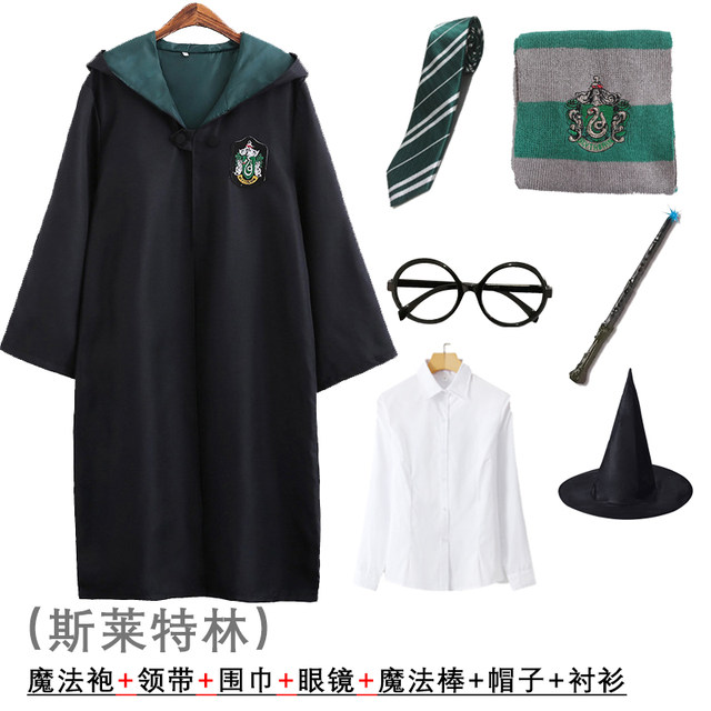 Harry Potter school robe children's magic robe surrounding clothing cos ...