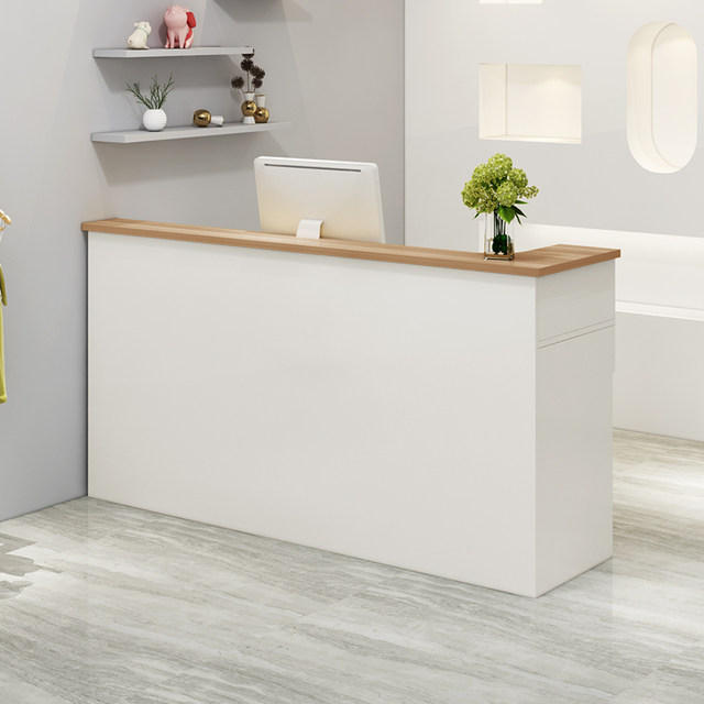 Simple and modern clothing store cashier cashier corner bar women's ...