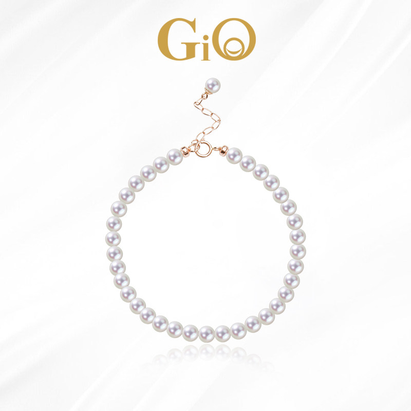 Gio Jewelry Freshwater Pearl Bracelet - Natural Millet Beads