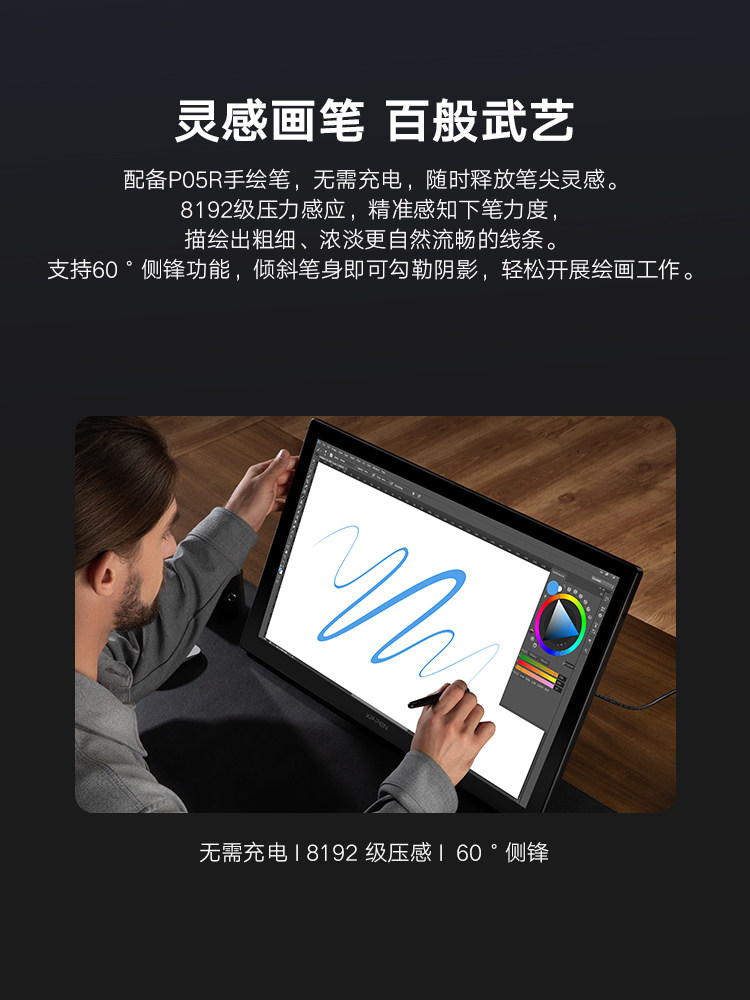 XP-Pen Digital Artist 24 Hand-Drawing Screen Tablet - Computer Drawing ...