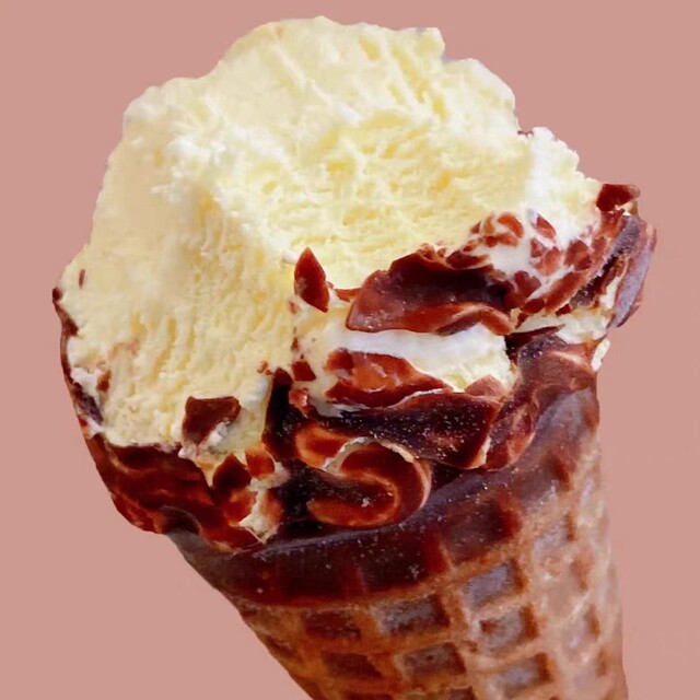 10 Deshi Torch Explosive Cone Ice Cream Pure Milk Chocolate Crispy Net ...