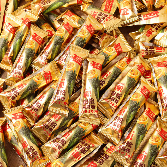 Meat floss and seaweed rolls Internet celebrity snacks children's ...