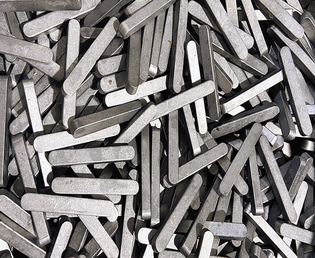 GB1096 flat key pin square key pin A3 carbon steel double round key pin ...