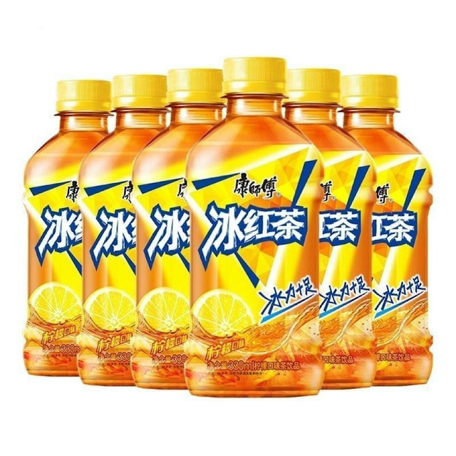 Master Kong Ice Black Tea 330ml Rock Sugar Snow Pear Jasmine Honey Tea ...
