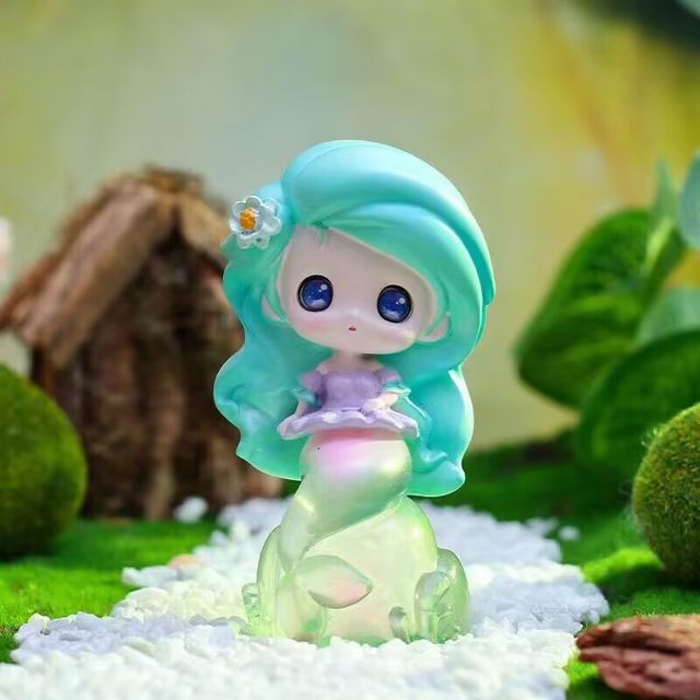 2024 Internet celebrity new Mermaid Legend Princess blind box girl ...