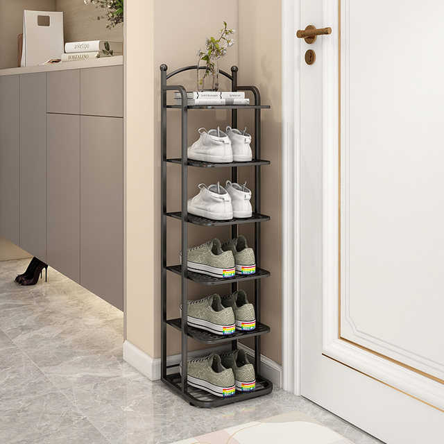 Japan imported MUJI home door, multi -layer small narrow shoe rack ...
