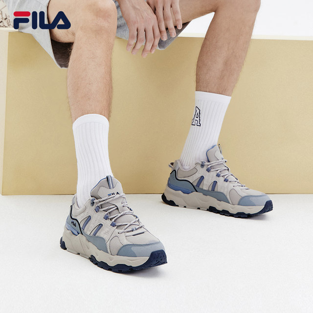 FILA official mesh breathable baby's breath 1S men's dad shoes 2024 ...