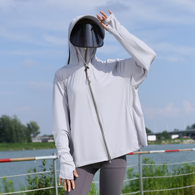 2024 New Sun Protection Clothing for Women Summer UV Protection Breathable Thin UPF50+ Sun ...
