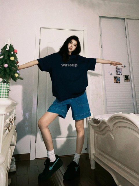 WASSUP national trend brand short-sleeved T-shirt for women's summer ...