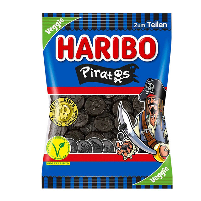 Germany imported Haribo Haribo licorice flavored gummies wheel snail ...