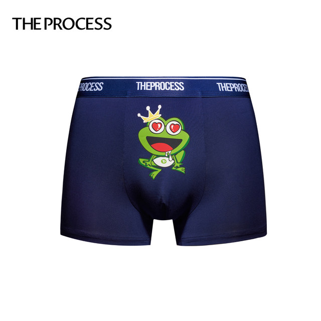 25 new TP boxed elastic modal underwear men's boxer pants cartoon frog ...