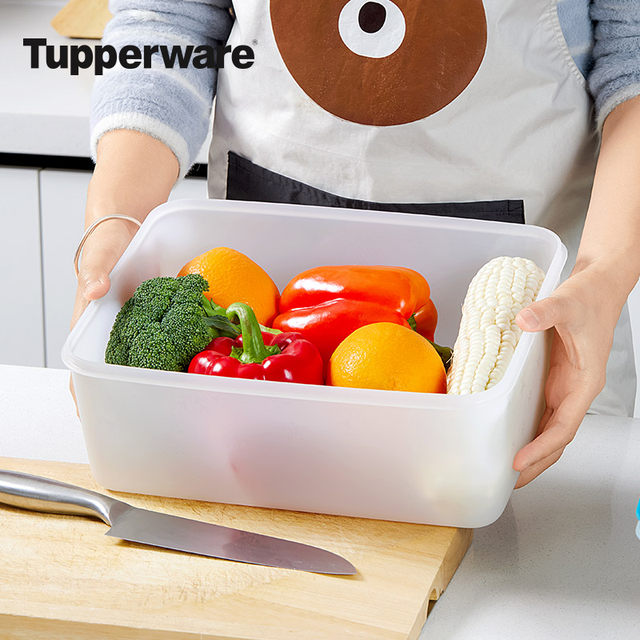 Tupperware Snow Shadow Large Freezer Food Storage Box 5.7L Refrigerator ...