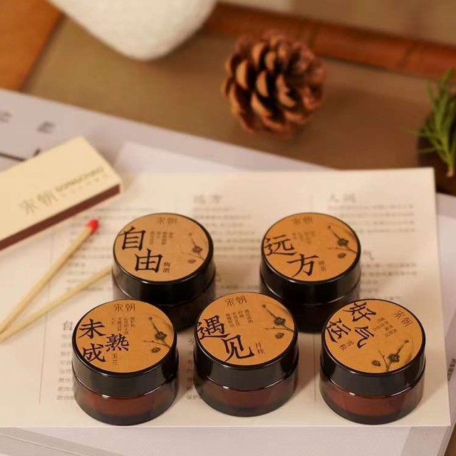 Song Dynasty Scented Candle Gift Box for Friends Birthday and Holiday ...