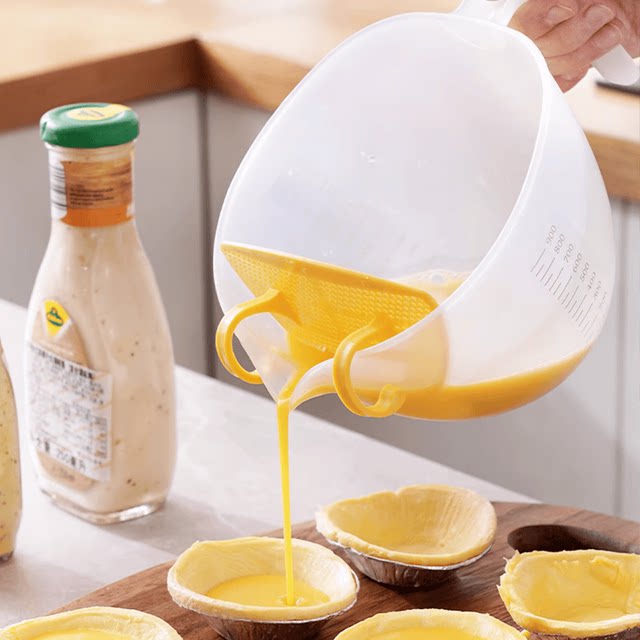 Filter measuring cup food grade with scale large capacity with filter ...