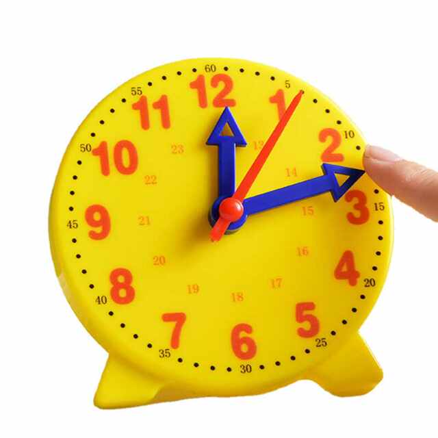 Clock teaching aid model model Children clock cognitive learning ...