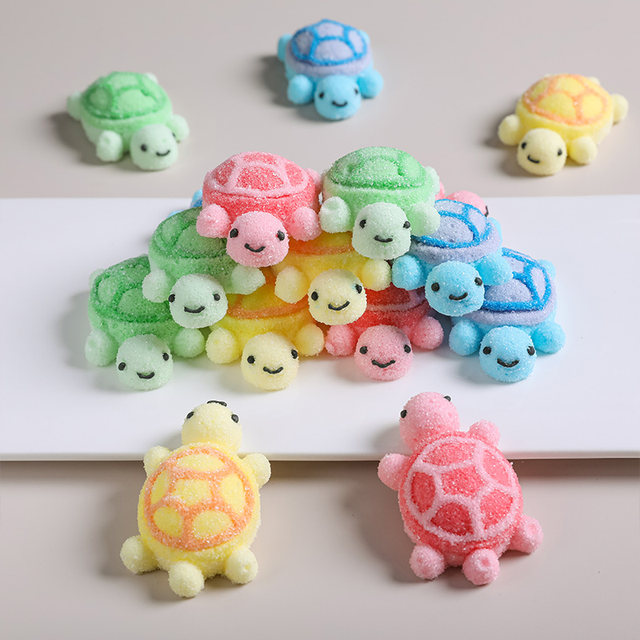 Turtle shaped marshmallow blind box with the same shape 3D cute ...