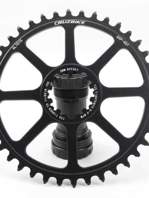 CRUZBIKE 3-pin speed link road bike GXP single chainring 40T--56T ...