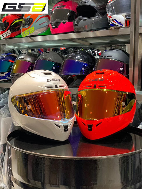 gsb361 helmet motorcycle helmet men and women motorcycle full helmet four seasons retro cruise ...