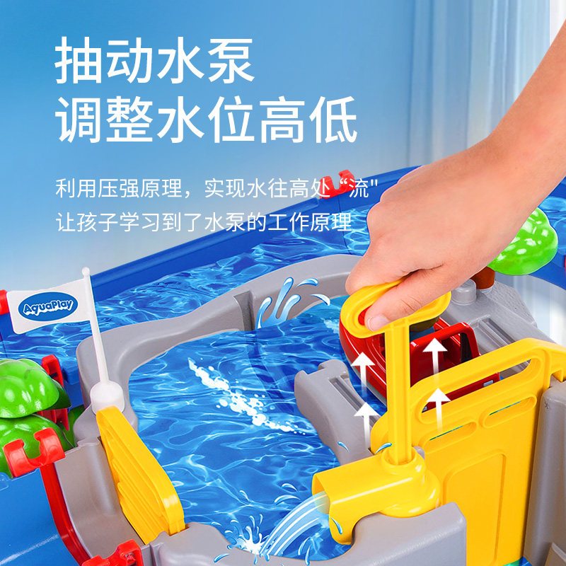 Aquaplay Water Play Table - Kids Beach & Pool Toy