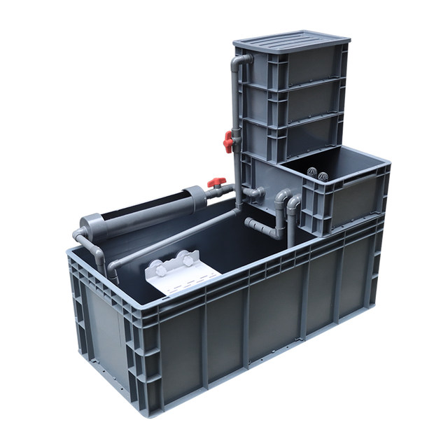 Heightened and thickened turnover box, turtle box, fish tank, turtle ...