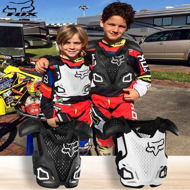 2022 FOXR3 Children's Armor Girls Off-Road Motorcycle Bra Protector ...