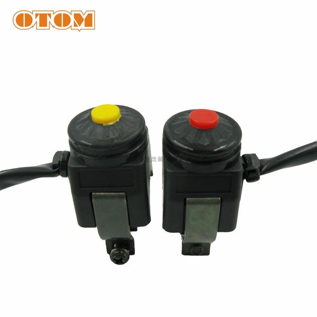Off-road motorcycle ignition small switch button electric start switch ...