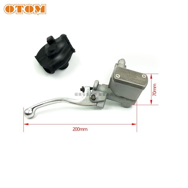 Pirates off-road motorcycle Nissin rear brake pump repair and ...