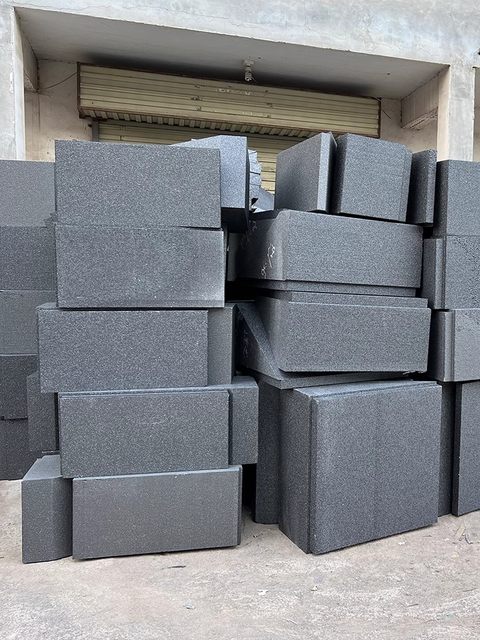 Inclined display graphite ladder shape supermarket foam false bottom ...