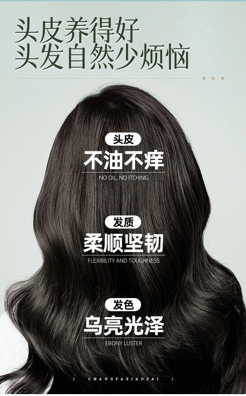 Changfa Xiaozhai Washing Rice Water Shampoo Dew: Ginger Shouwu Oil ...