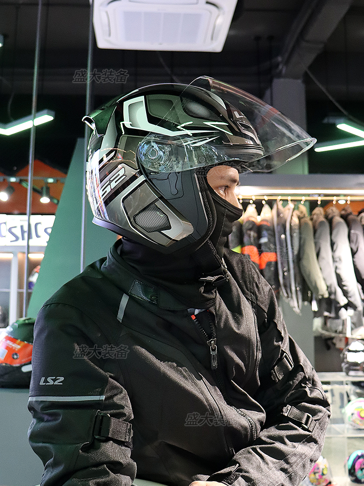 LS2 Of608 3/4 ჩექა - ყოველსეზონური მოტოციკლის ჩექა